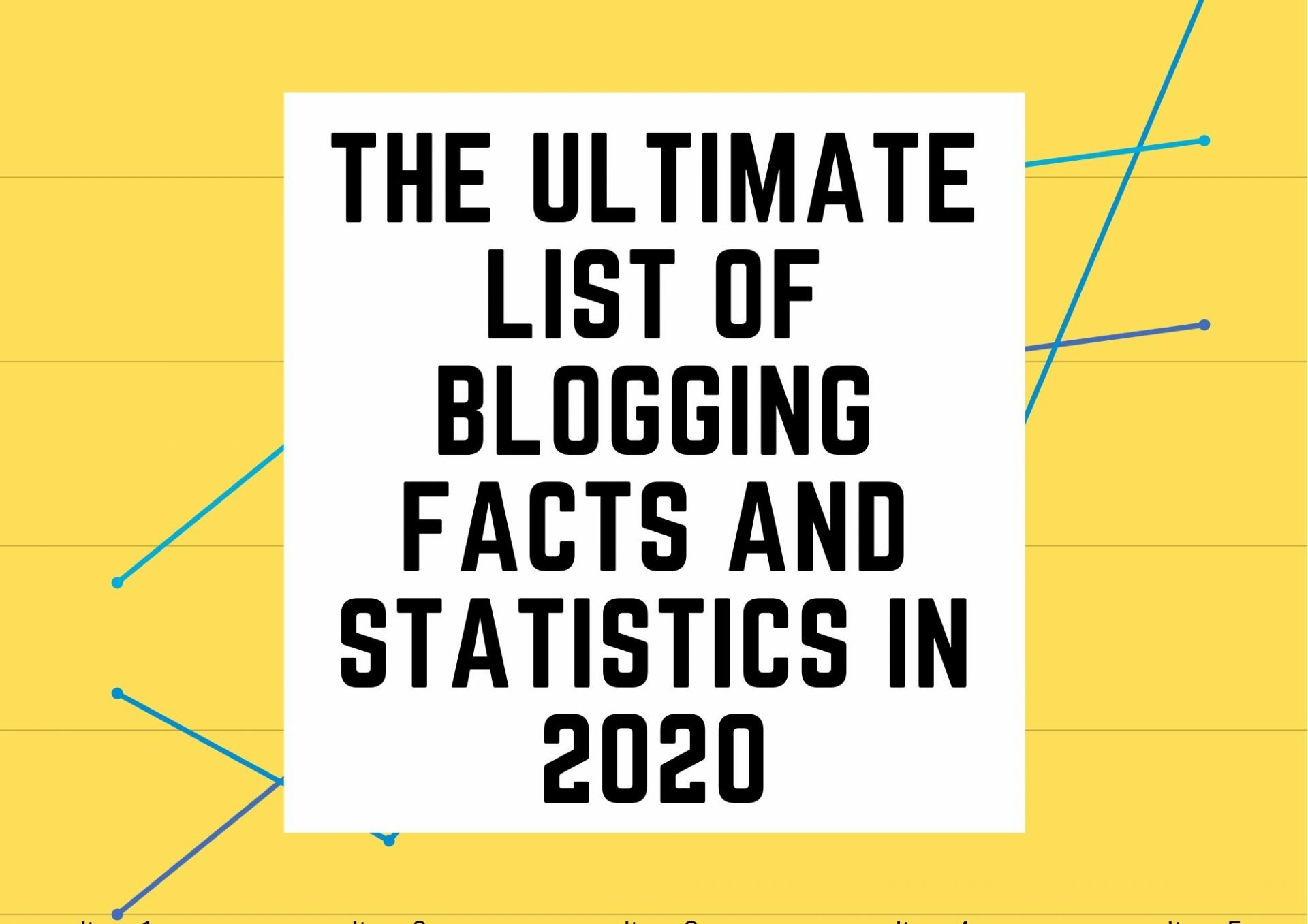 The Ultimate List Of Blogging Facts And Statistics In 2022 - LoveUMarketing